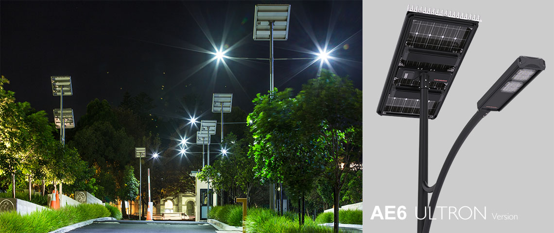 AE6 - לידסאן תאורת רחוב סולארית הפתרון העוצמתי והידידותי לסביבה